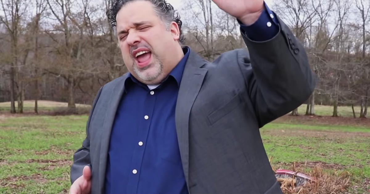 Man Singing A Cappella Rendition Of 'Be Thou My Vision' Is So Good ...