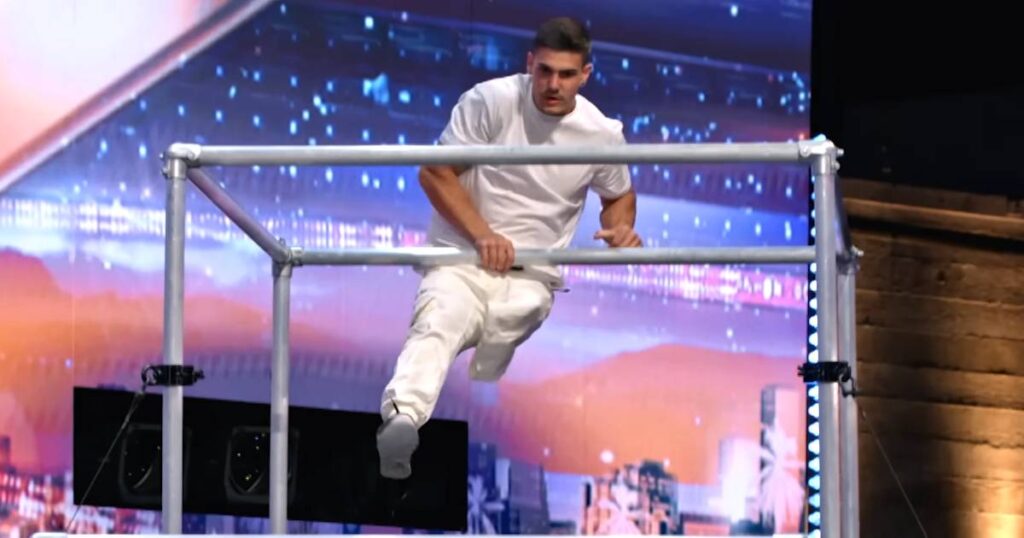 Rubén Roldán Bustos: One Legged Parkour Athlete Stuns America's Got ...